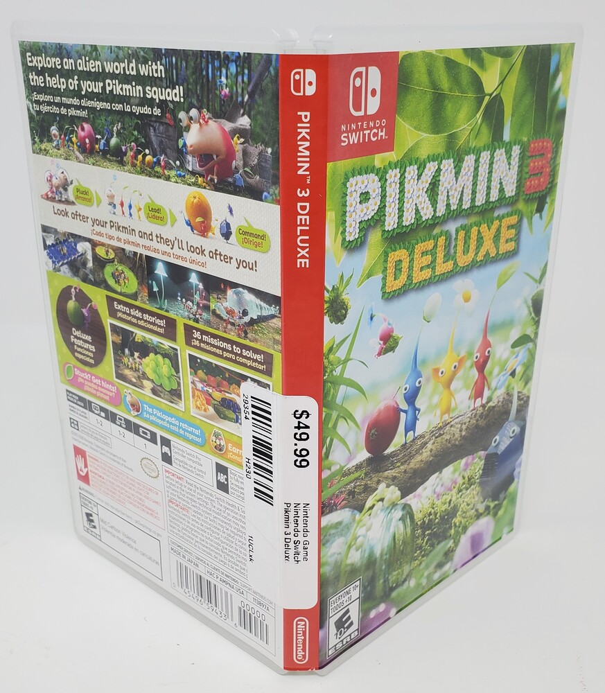 Pikmin 3 Deluxe - Nintendo Switch Game | Money and More