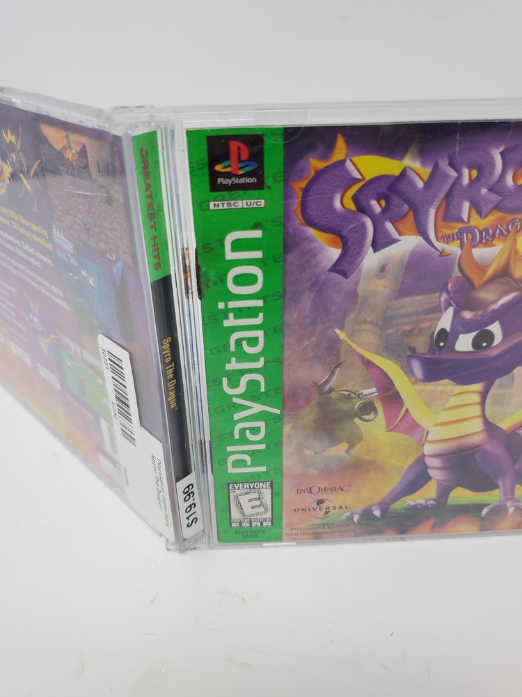 Spyro the Dragon PlayStation 1 PS1 Black Label Complete | Money and More