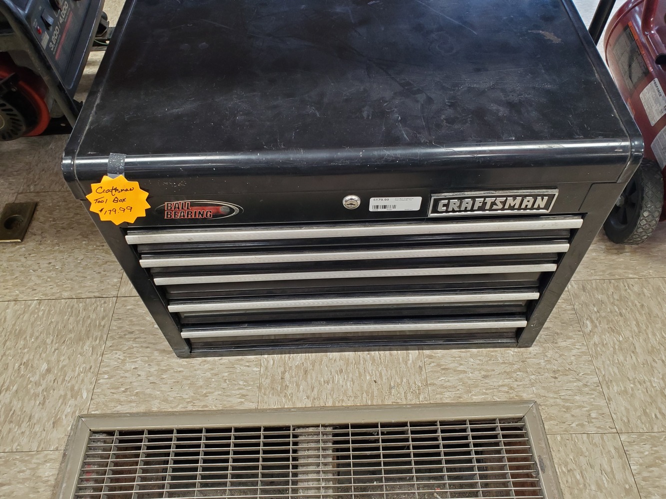 Craftsman 5 Drawer Tool Chest Top ToolBox | Money and More