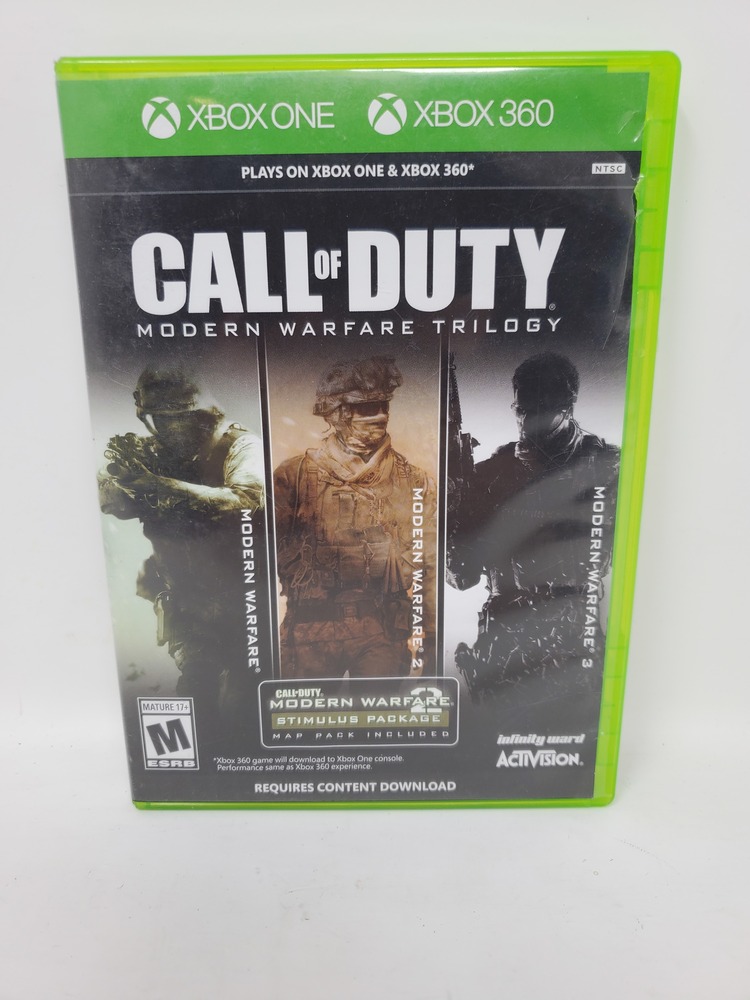 Call Of Duty: Modern Warfare Trilogy (Xbox One & Xbox 360) Microsoft ...