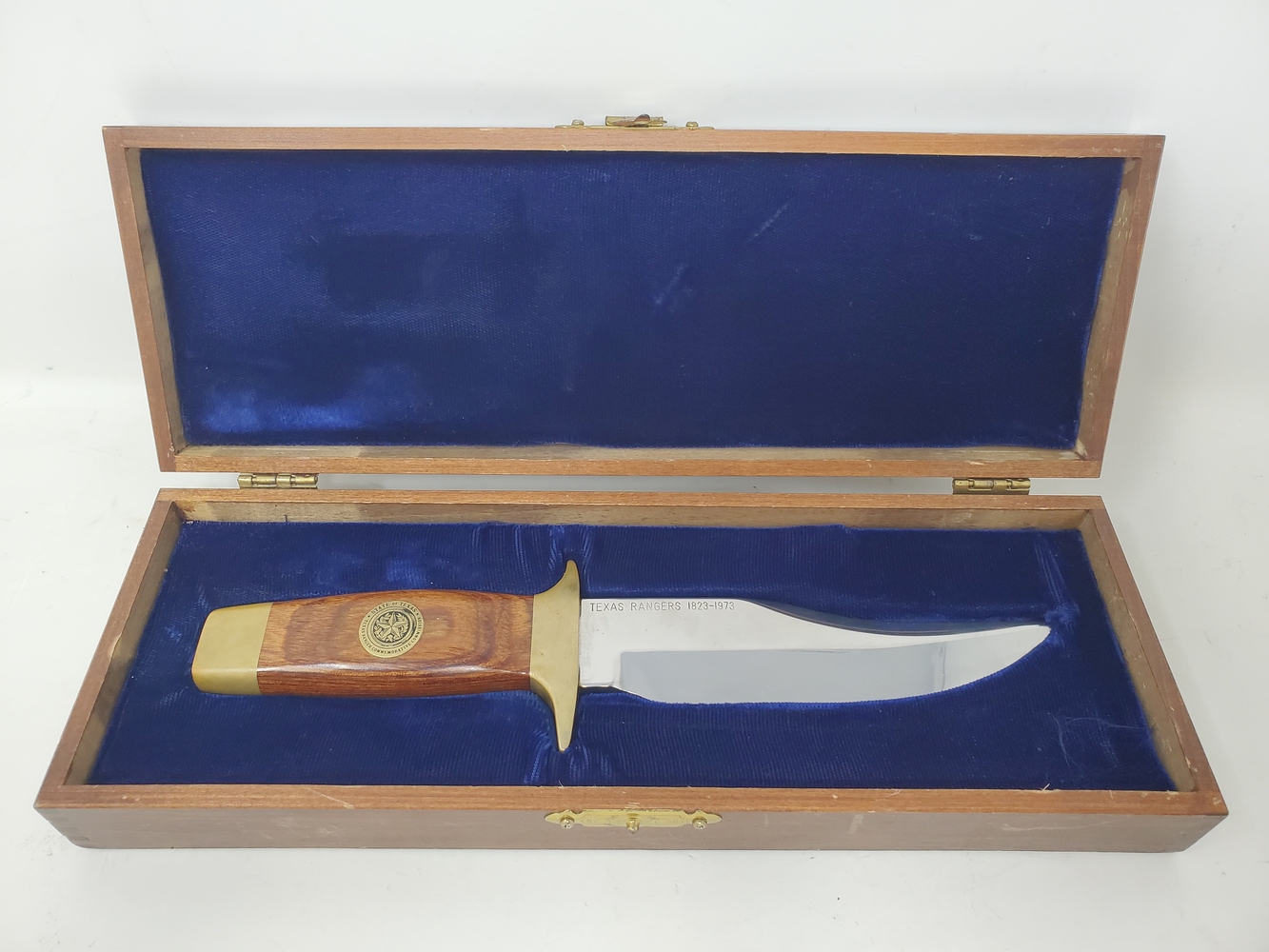 Vintage Smith & Wesson Texas Rangers 1823 - 1973 Bowie Knife USA ...