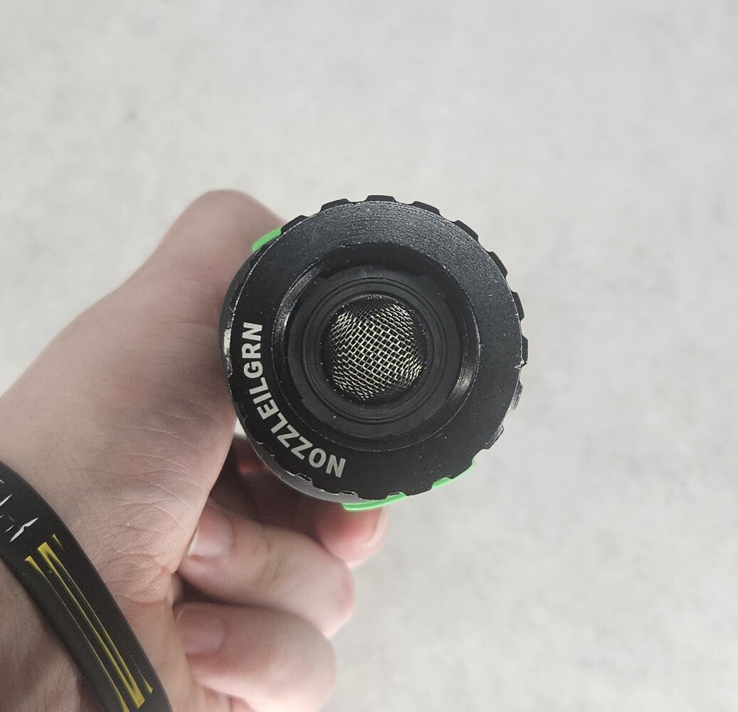 Snap On Pro Inline Water Hose Nozzle Nozzleilgrn | Money and More