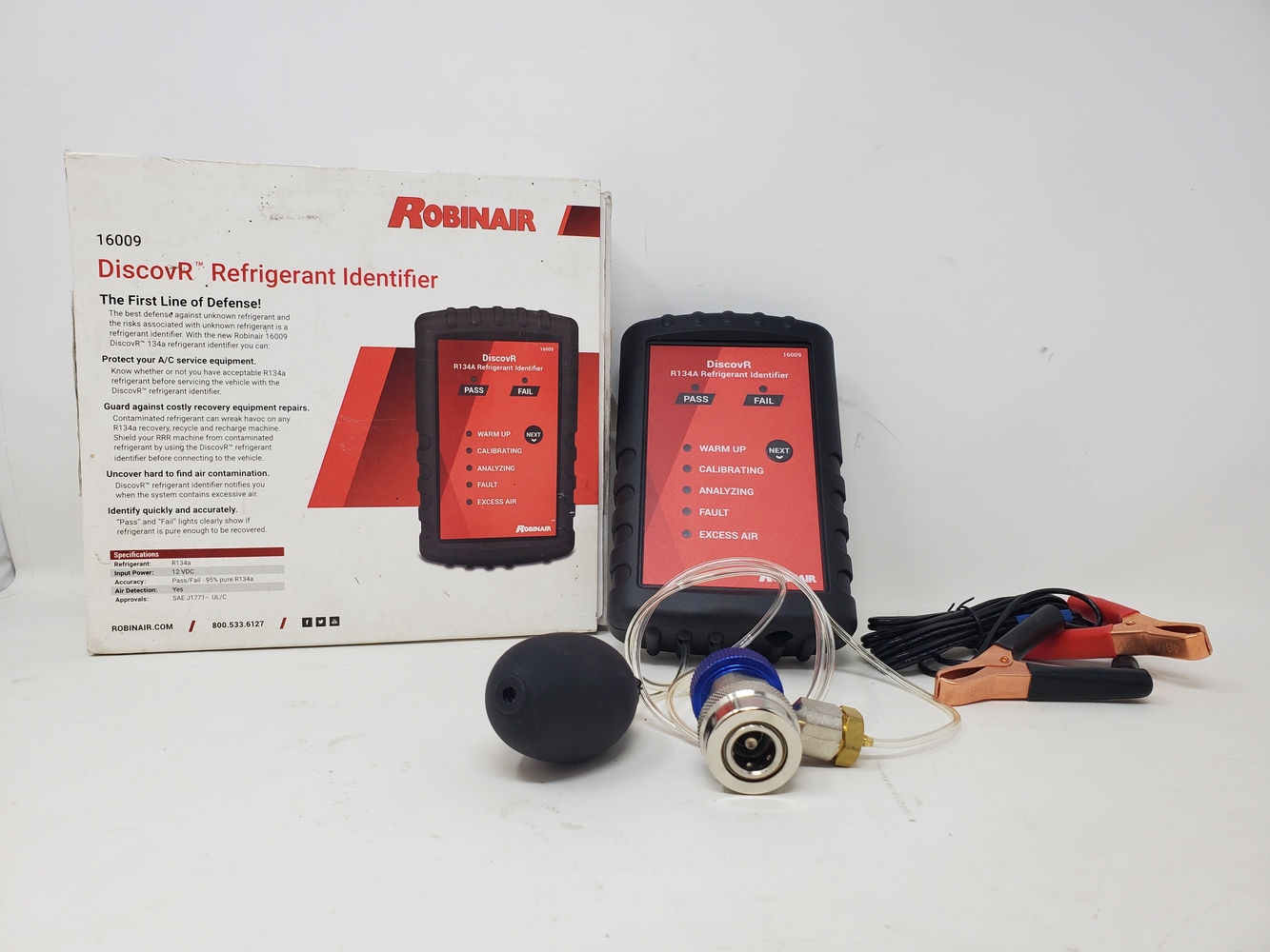Robinair 16009 Discovr Refrigerant Identifier R134A Air Condition AC ...