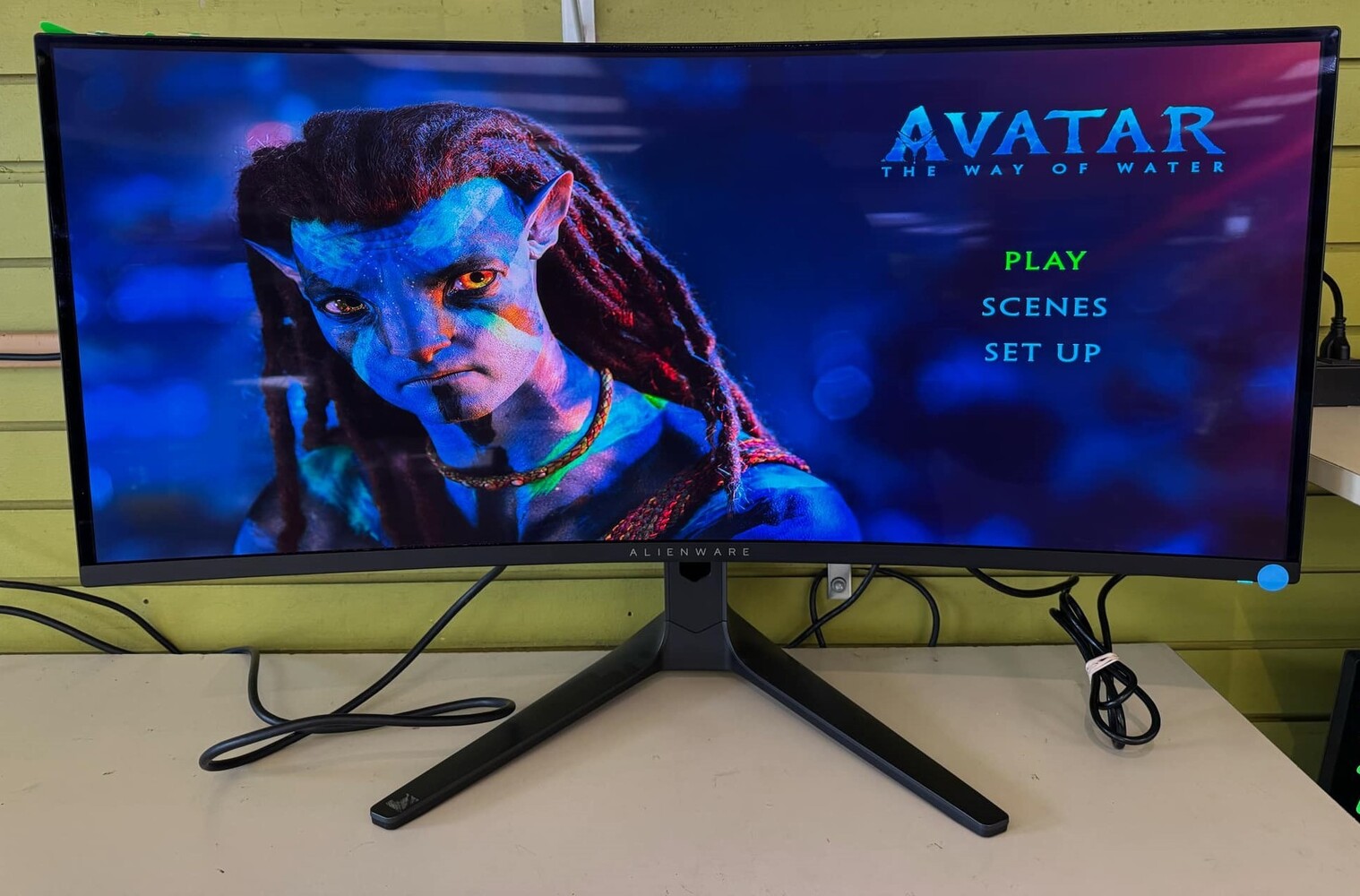 Alienware AW3423DWF 34 inch Quantum Dot OLED Curved Ultrawide Gaming ...